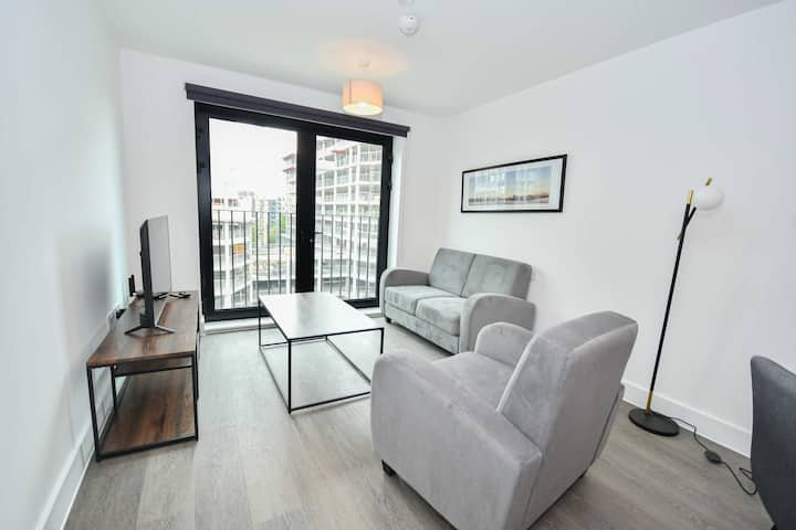 Modern & Stylish 1 Bed Apartment In Liverpool - イギリス リバプール