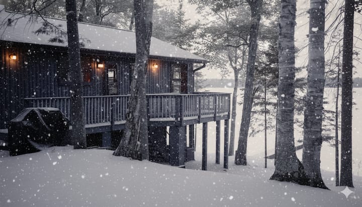*Boboen/awassa Snowmobile Trail* Cozy Lake Cottage - St. Germain, WI