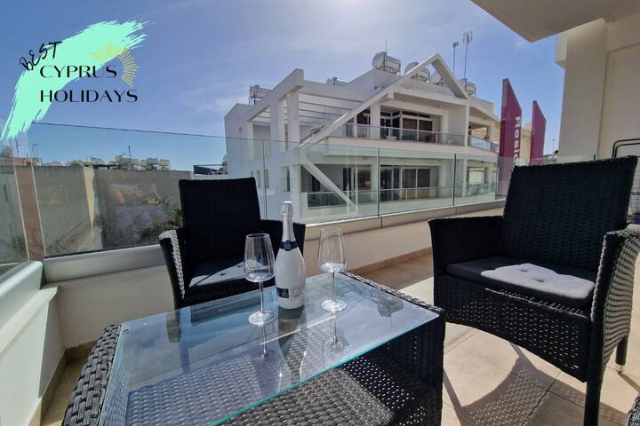 402 Tropical Paradise 200m From Finikoudes Beach - Larnaca