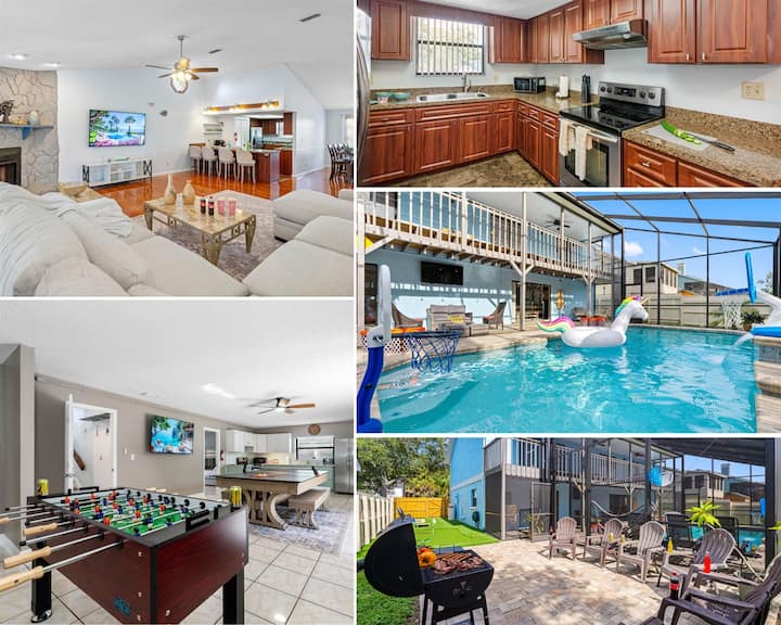The Cardinal Cove | Spacious Palm Harbor Retreat - Palm Harbor, FL