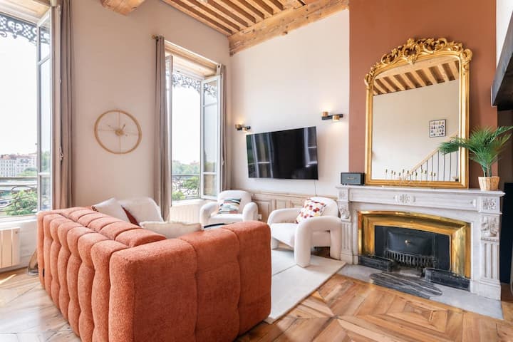 Le Louis - Superbe Appartement Avec Vue - Parc de la Tête d'Or - Lyon