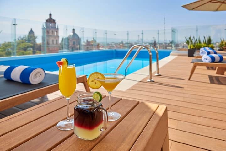 3 Tranquil Rooms In Walkable Historical District - San Luis Potosí