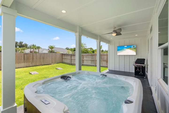 Art | Hottub | Game Room | Beach 2 Min | 30a - Panama City Beach