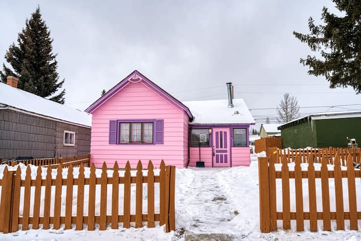 3br Pink Retreat - Walk To Town - Near Twin Lakes - Leadville, CO