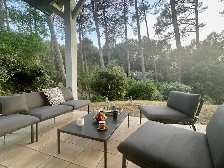 Lacanau Lac Et Forêt, Maison Familiale Climatisée - Lacanau