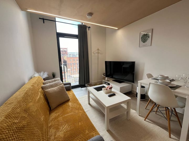 Appartement Duplex - Balcon - Parking Gratuit - Ma - Manchester