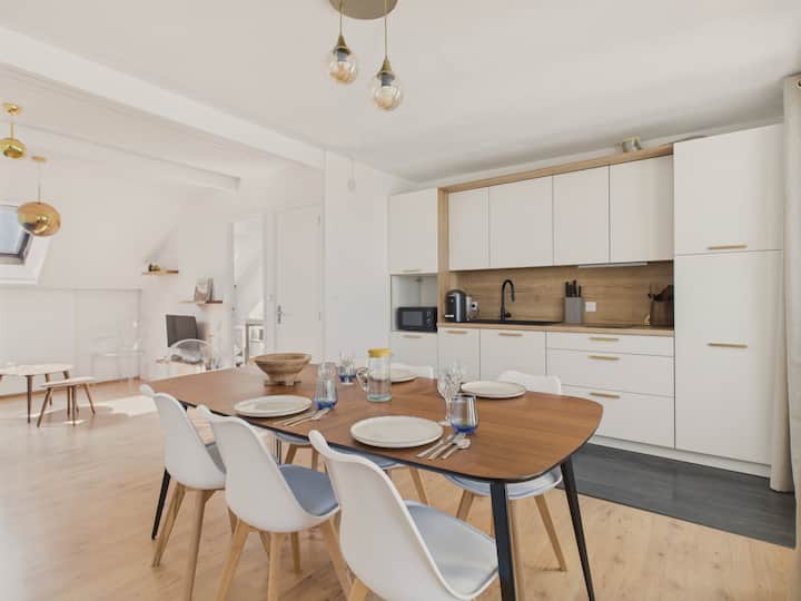 Vue Mer - Appart Pour 2 Adultes Et 1 Enfant - Pornichet