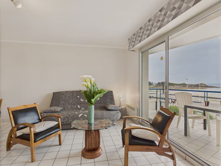 Vue Mer - 25m De La Plage, Appartement Pour 4 - Erquy