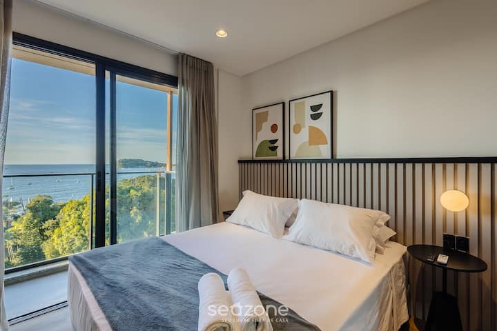 Sea View Studio 50m From The Beach Pso0703 - Brazília