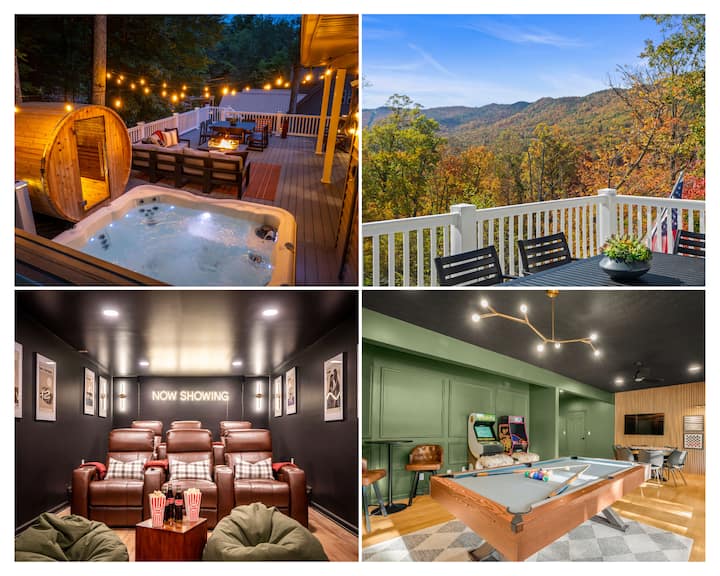 6br Luxury – Mtn Views, Theater, Sauna, Hot Tub - Massanutten, VA