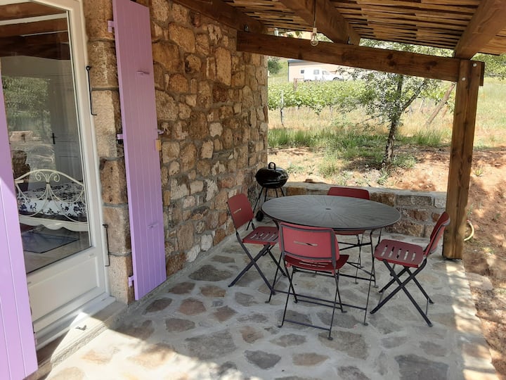 Maison En Pierre En France Avec Piscine & Vignes - Les Vans