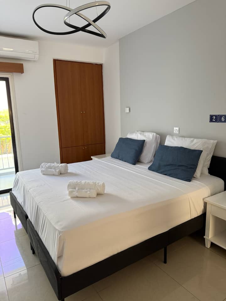 1br Flat W Double Bed Rm 3 - Paphos