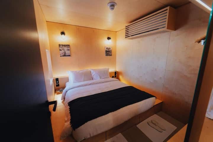 Two Bedroom Cabin Near Al Mugheirah Bay Abu Dhabi - United Arab Emirates