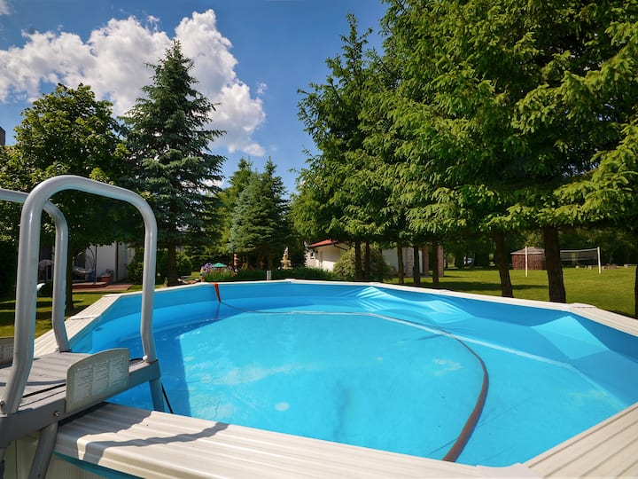 Maisons De Vacances Confortables, Piscine Couverte - Dąbki