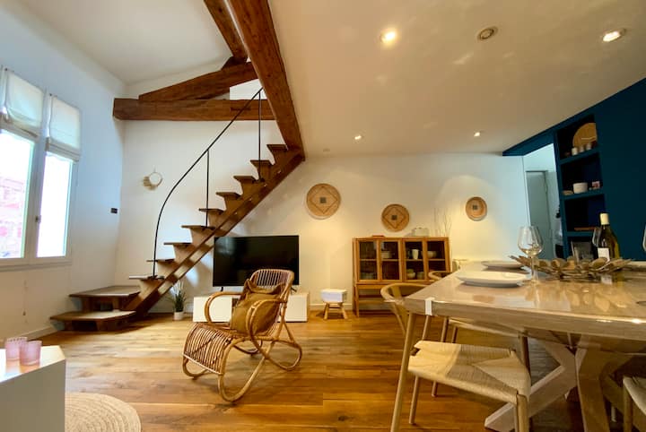 L'echappée Montpelliéraine- Duplex Avec Terrasse - 몽펠리에