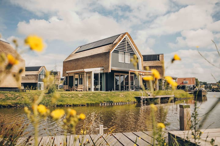 Watervilla With Sauna I 8 Persons - Pays-Bas