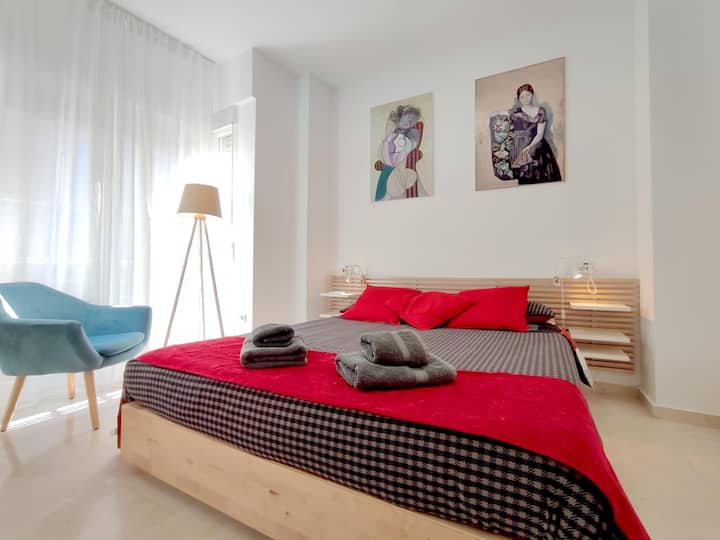 M10: Quiet And Cozy Apartment In The City Center - Málaga