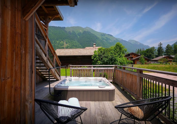 Séjour En Toutes Saisons Avec Jacuzzi Et Terrasses - Morzine