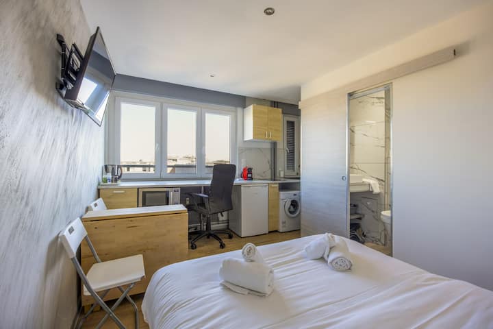 Wilsix – Studio Rénové & Lumineux, 1mn De La Gare - Ibis Styles Mulhouse Centre Gare