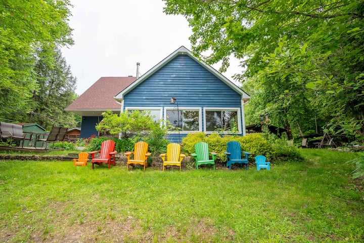 Spa, Billard, Lac | Chalet Famille Au Grand Air - Quebec