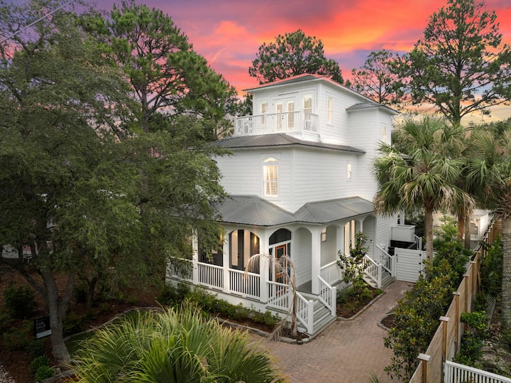 Hot Tub, Fire Pit, Steps To 30a Beach | Reel Mccoy - Seaside, FL