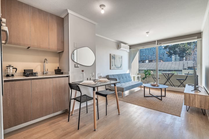 ü I Modern & Fully Equipped Apt Next To Metro - Chile