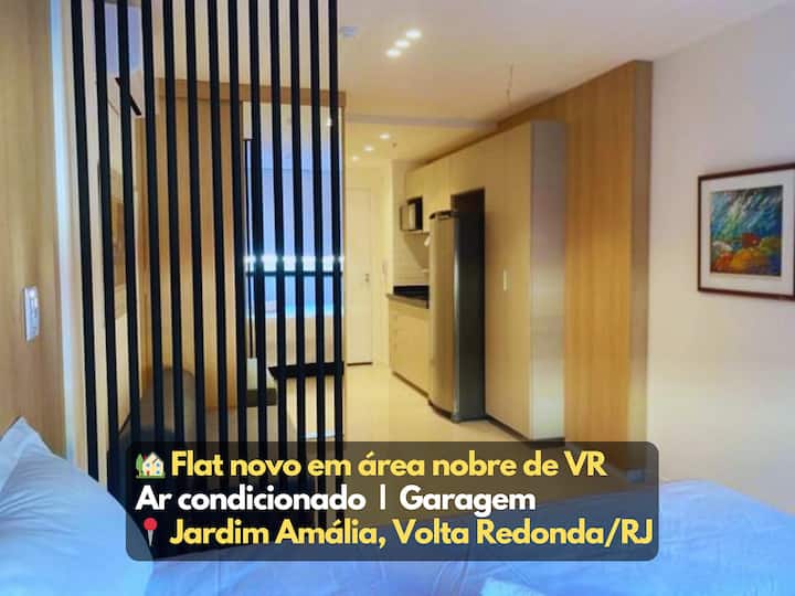 Flat Moderno Garagem Ar Cond Jardim Amália Vr - Volta Redonda