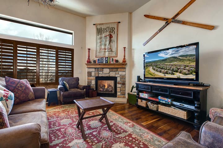 Moose Mgmt At Bear Hollow 5437: Pvt. Hot Tub-bbq-garage Parking- Dogs Welcome - Solitude, UT