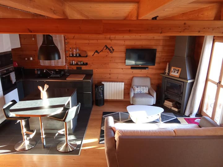 Chalet Chaleureux 8 Pers Avec Cheminée - Le Dévoluy