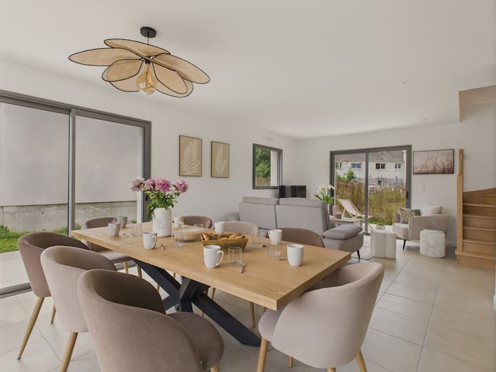 Jolie Maison Familiale Pour 8 Avec Jardin - Erquy