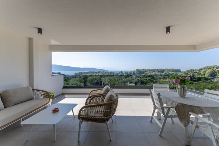 Casagrande - Three-bedroom With Sea View - Krk