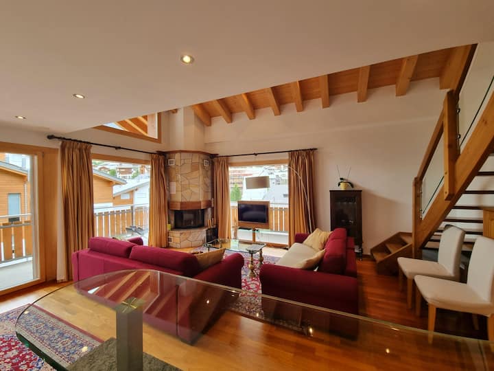Appartement Duplex Directement à Côté De L'alpin E - Saas-Fee