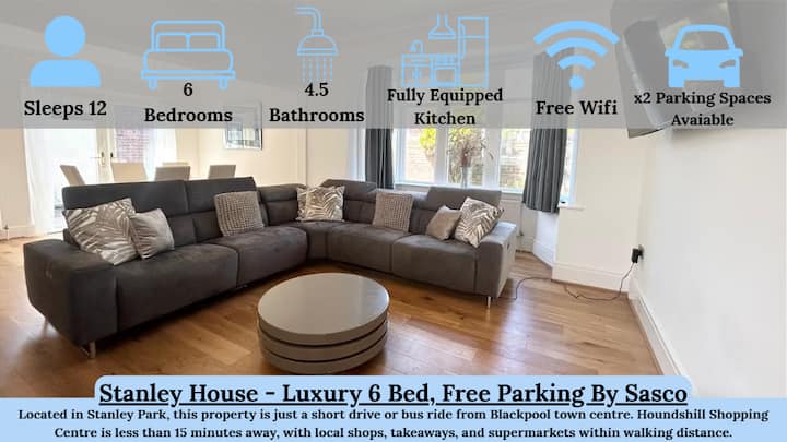 Maison-prestige-salle De Bain Privée-stanley House - Blackpool