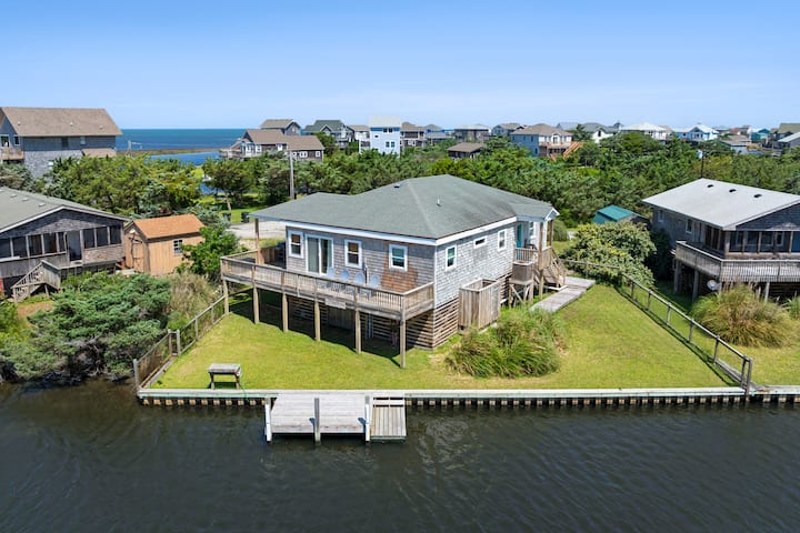 Surf'n Sound: Canalfront | Gas Grill - Avon, NC