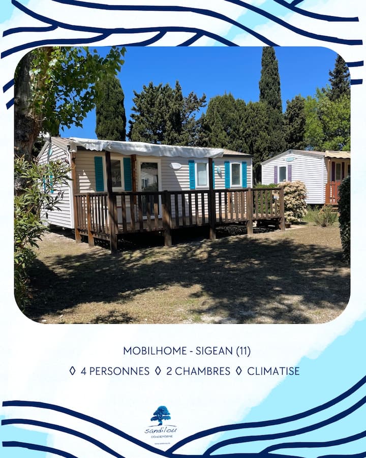 Le Repaire De Vacances - 4/6 Personnes - Climatisé - Sigean