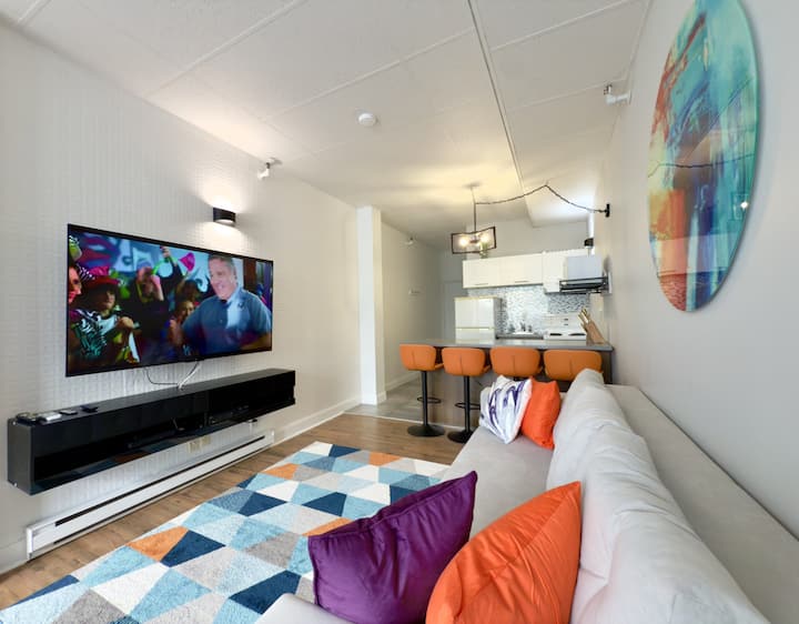 ÉVasion Citadine: Loft Cosy, Moderne, Bien Aménagé - Levis