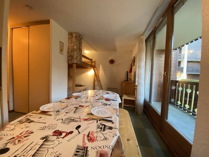 Studio Cabine à Praz-sur-arly - 4 Personnes - Praz-sur-Arly