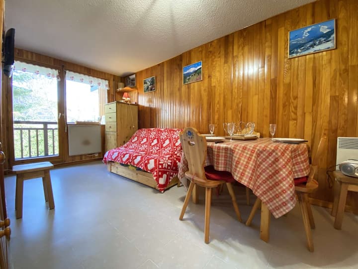 Appartement 2 Pièces Cabine à Praz-sur-arly - 6 Pe - Flumet