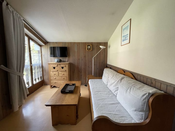 Appartement 2 Pièces Cabine à Praz-sur-arly - 6 Pe - Praz-sur-Arly