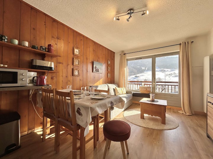 Appartement 2 Pièces Cabine à Praz-sur-arly - 6 Pe - Praz-sur-Arly