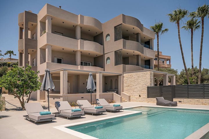 Kymélia Ground Floor Suite With Private Pool - Crete