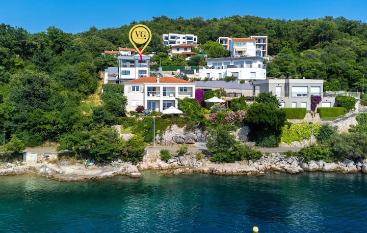 Villa Nada Sea View&whirpool Island Krk By Villas - Kraljevica