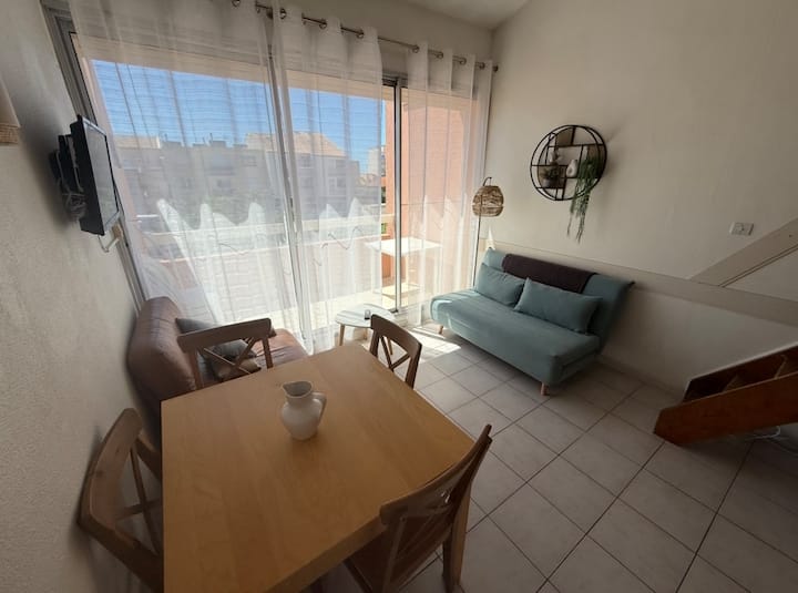 Agréable Studio Avec Balcon Proche De La Plage - Palavas-les-Flots