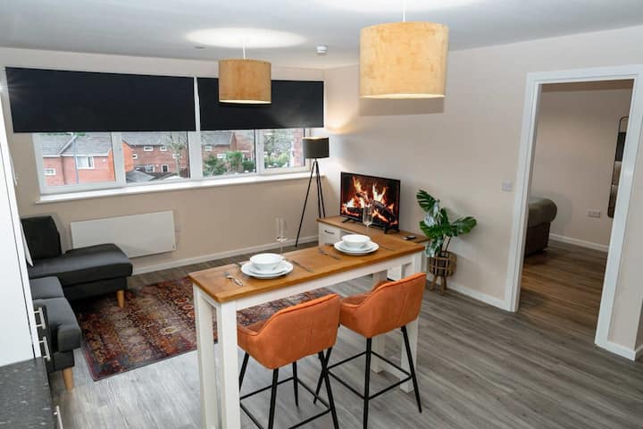 Modern & Spacious 1 Bed Apartment In Manchester - Manchester