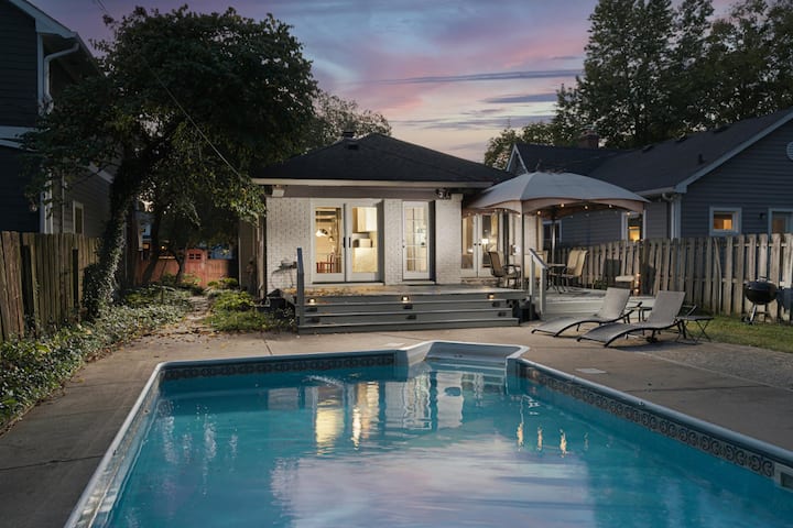 Broad Ripple Villa (1 Block To Strip) - Indianapolis, IN
