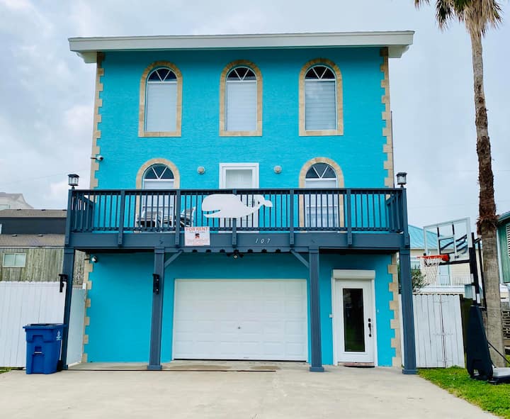 Moby Dick House 107 - Four Bedroom House - South Padre Island, TX