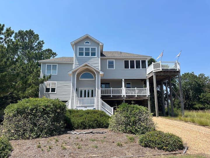 Purple Duck 4 Bedroom House At Poteskeet In Duck - Duck, NC