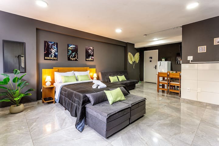 Apê Família No Mesmo Prédio Do Sampa Sky + Ar - Brazilië