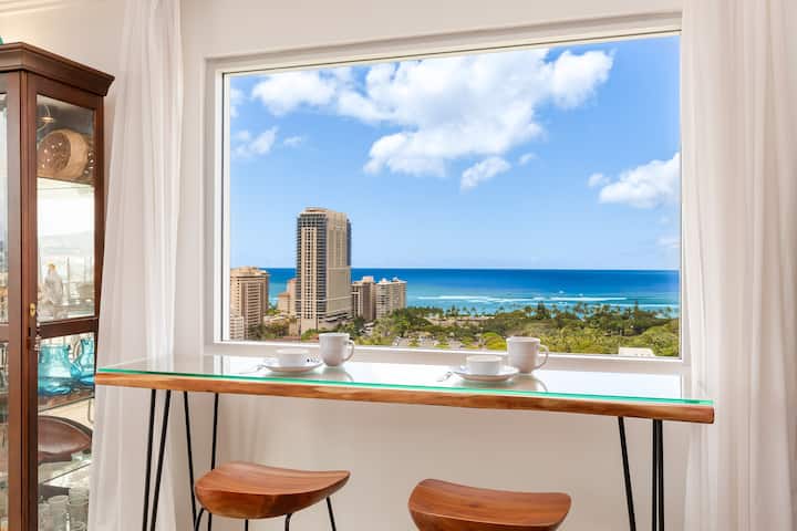 Ocean-city Panoramic Ph Condo At The Royal Garden - Honolulu, HI