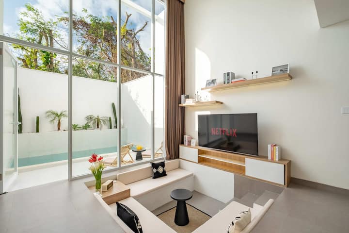 New 1 Bd Private Villa With Pool, Cinema, Dyson - Jimbaran